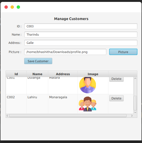 GitHub - BhashithaArambepola/Serialization---Customer-management-System