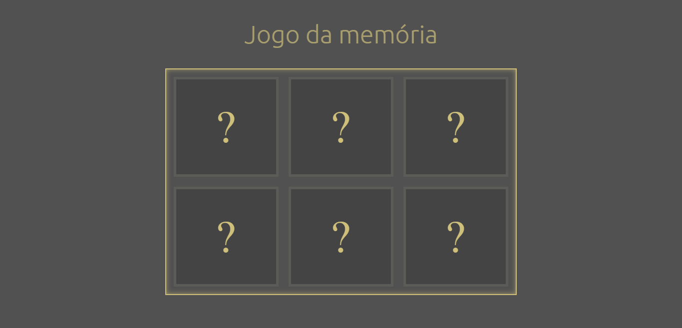Github Leosagliajogo Da Memoria Construção De Um Jogo Da Memória Com Html Css Javascript