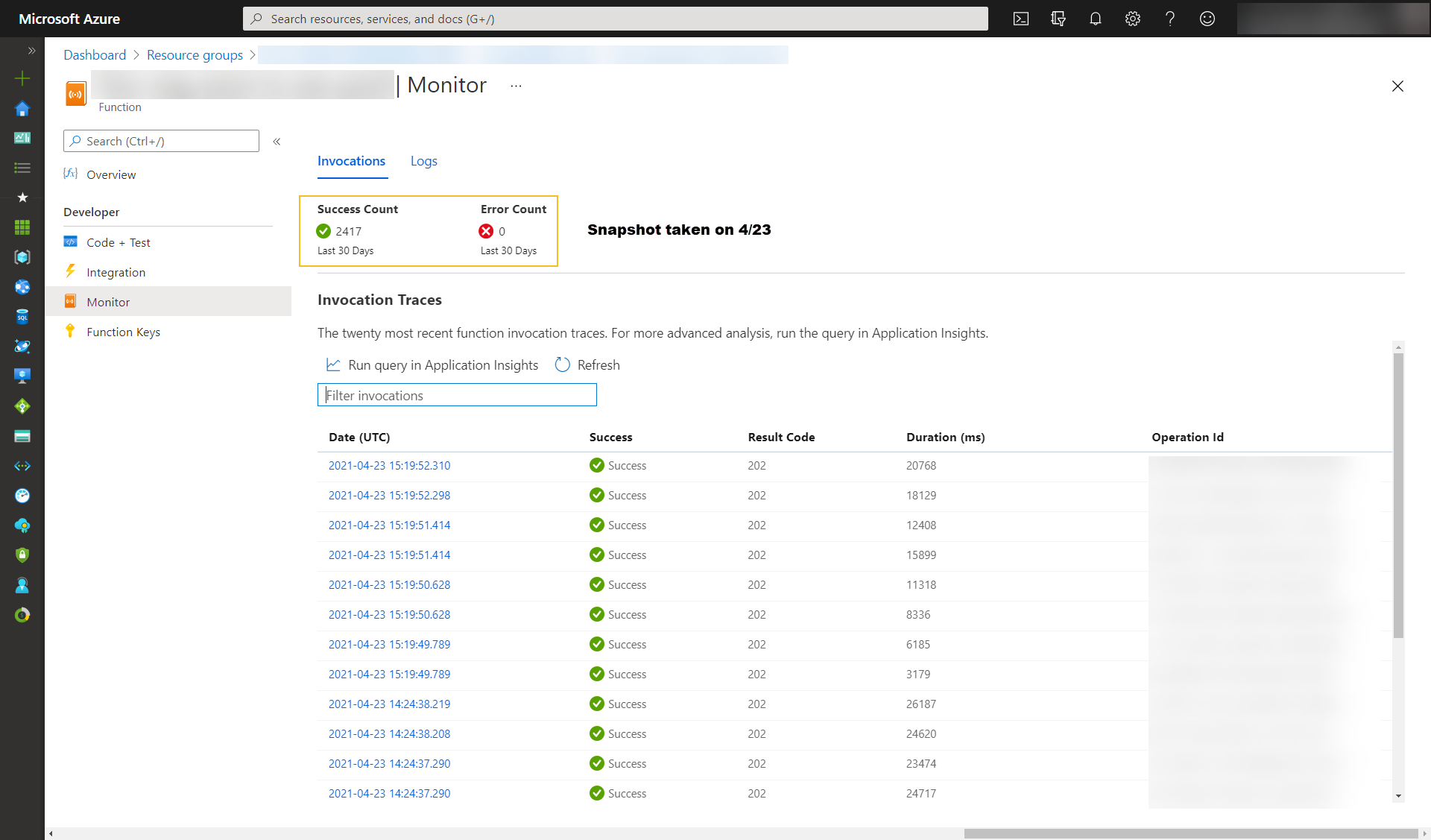 Result: Failure Exception: ImportError: cannot import name 'AzureSasCredential' from 'azure.core ...