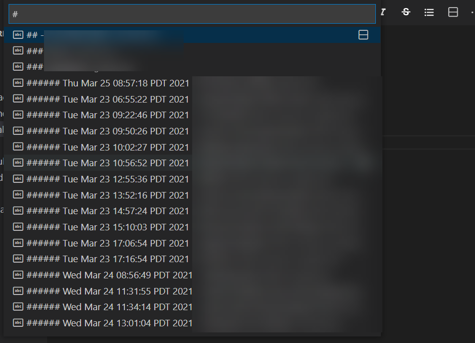 CTRL + t but no timestamp · Issue #693 · dendronhq/dendron · GitHub