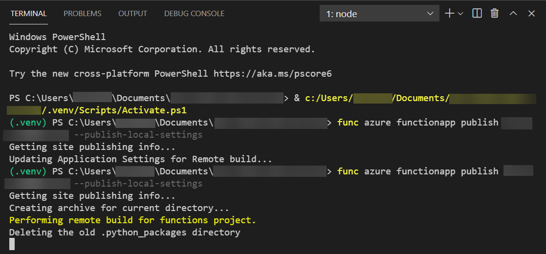 Core Tools hangs on first publish · Issue #2599 · Azure/azure-functions ...