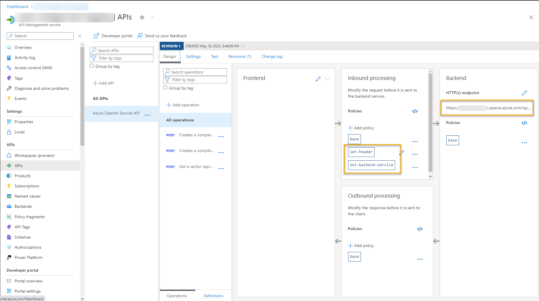 Unable To Test From Within The Apim Resource · Issue 6 · Azure Samplesopenai Python Enterprise