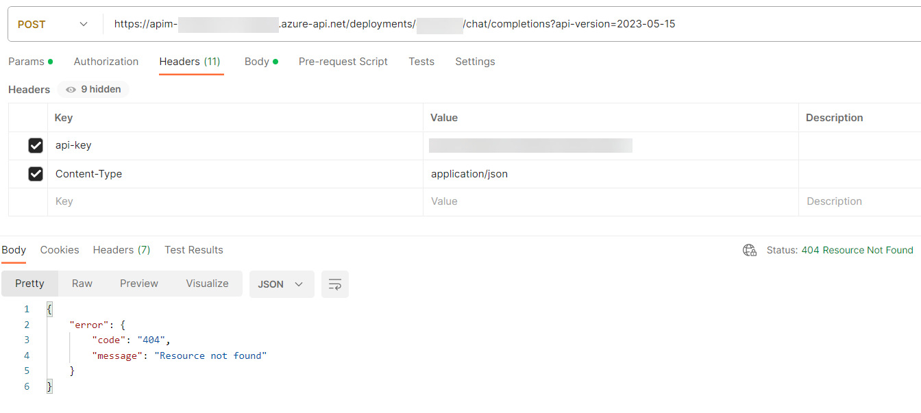 Unable to test from within the APIM resource · Issue #6 · Azure-Samples ...