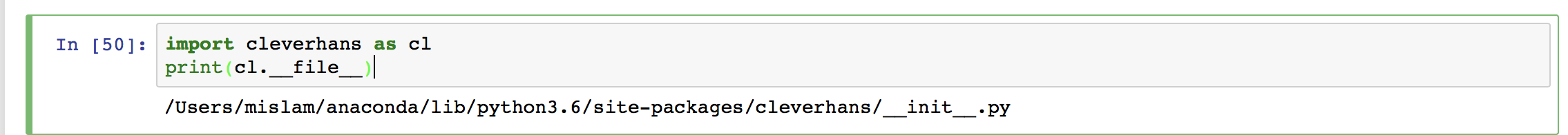 pip doesn't put cleverhans in the PYTHONPATH / doesn't update the PYTHONPATH to point to ...