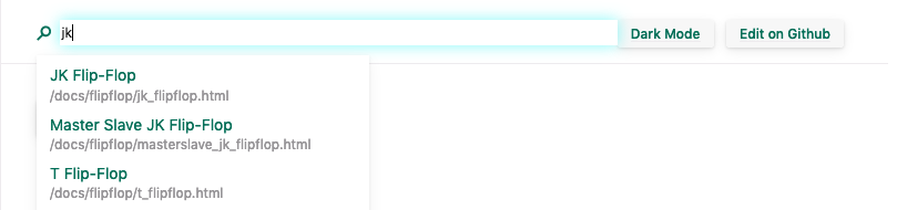 Search text is not visible in Dark Mode · Issue #246 · CircuitVerse/Interactive-Book · GitHub
