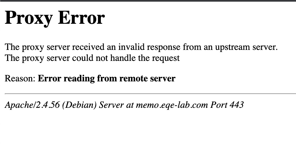 RSS - Memos is behind apache2 · Issue #1514 · usememos/memos · GitHub