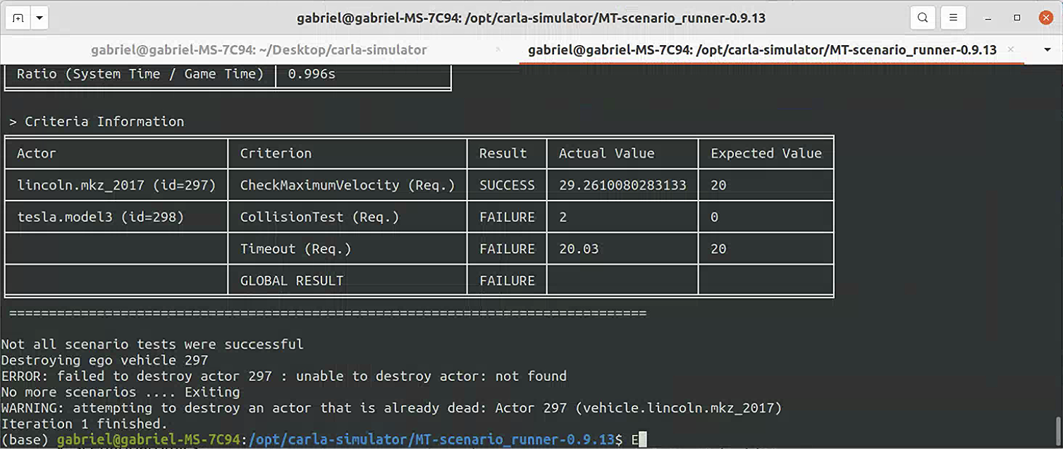 Bug Report: Class CheckMaximumVelocity in Scenario Runner Gives False Values · Issue #6679 ...