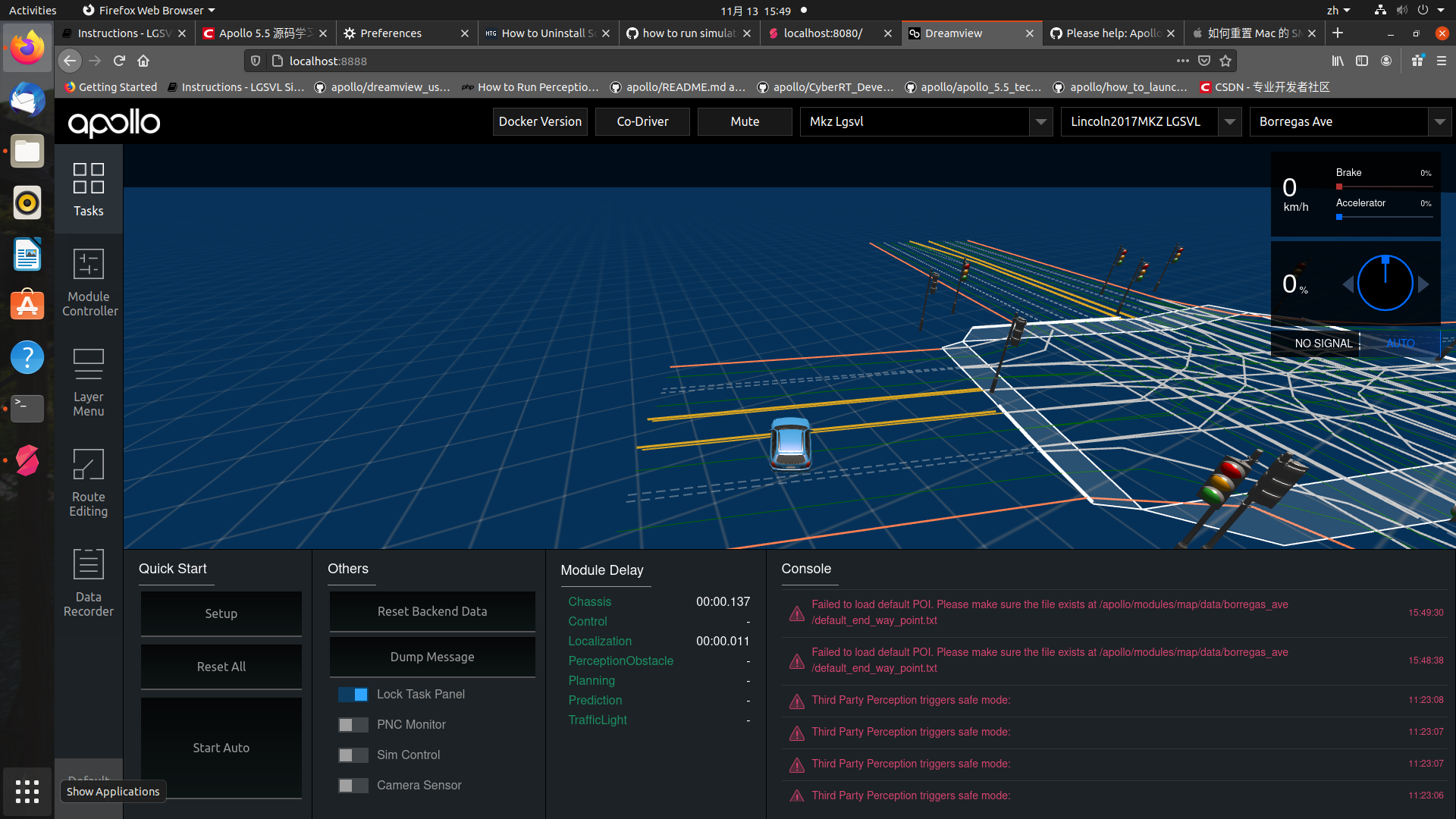 Please help: Apollo Dreamview not start properly · Issue #12978 · ApolloAuto/apollo · GitHub