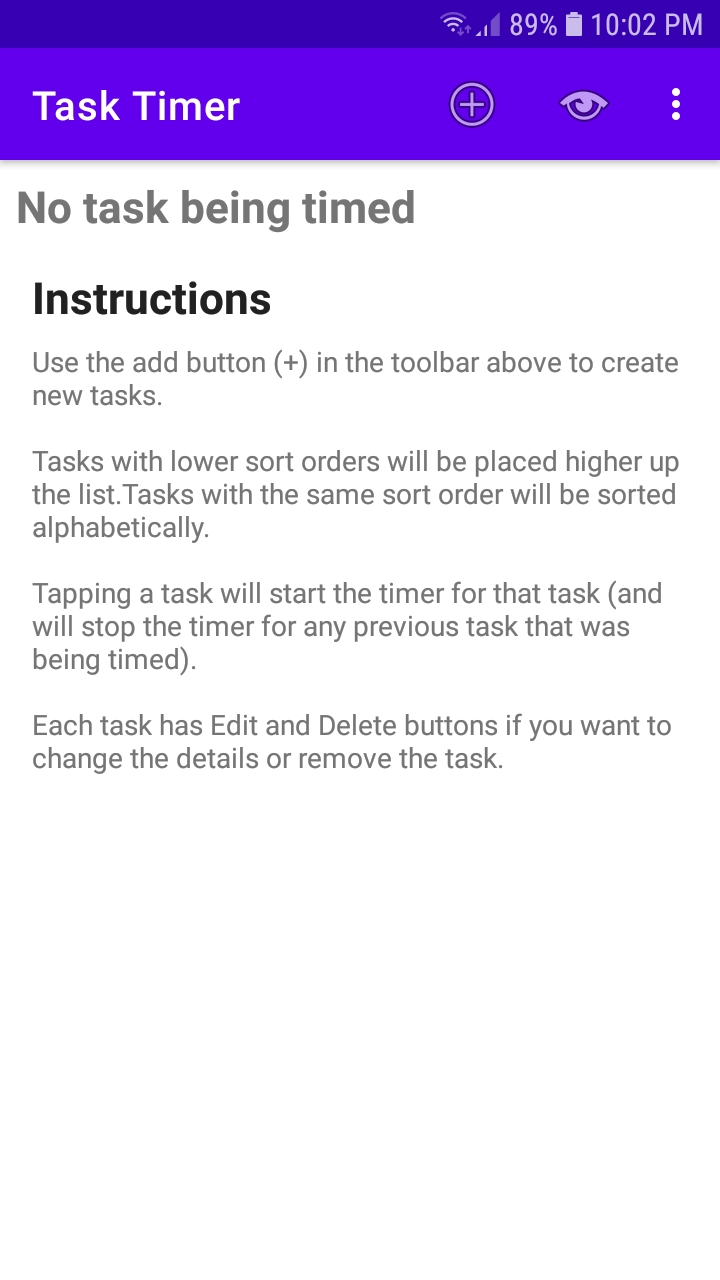 GitHub - Saqib-Muhammad/TaskTimer: TaskTimer App with MVVM.