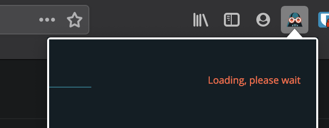 the pop-up will display "Loading, please wait" and there will be no change. · Issue #1703 ...