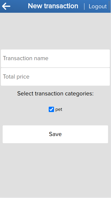 GitHub - Gopxfs/budget-management-app: Keep track of your money transactions, dividing them into ...