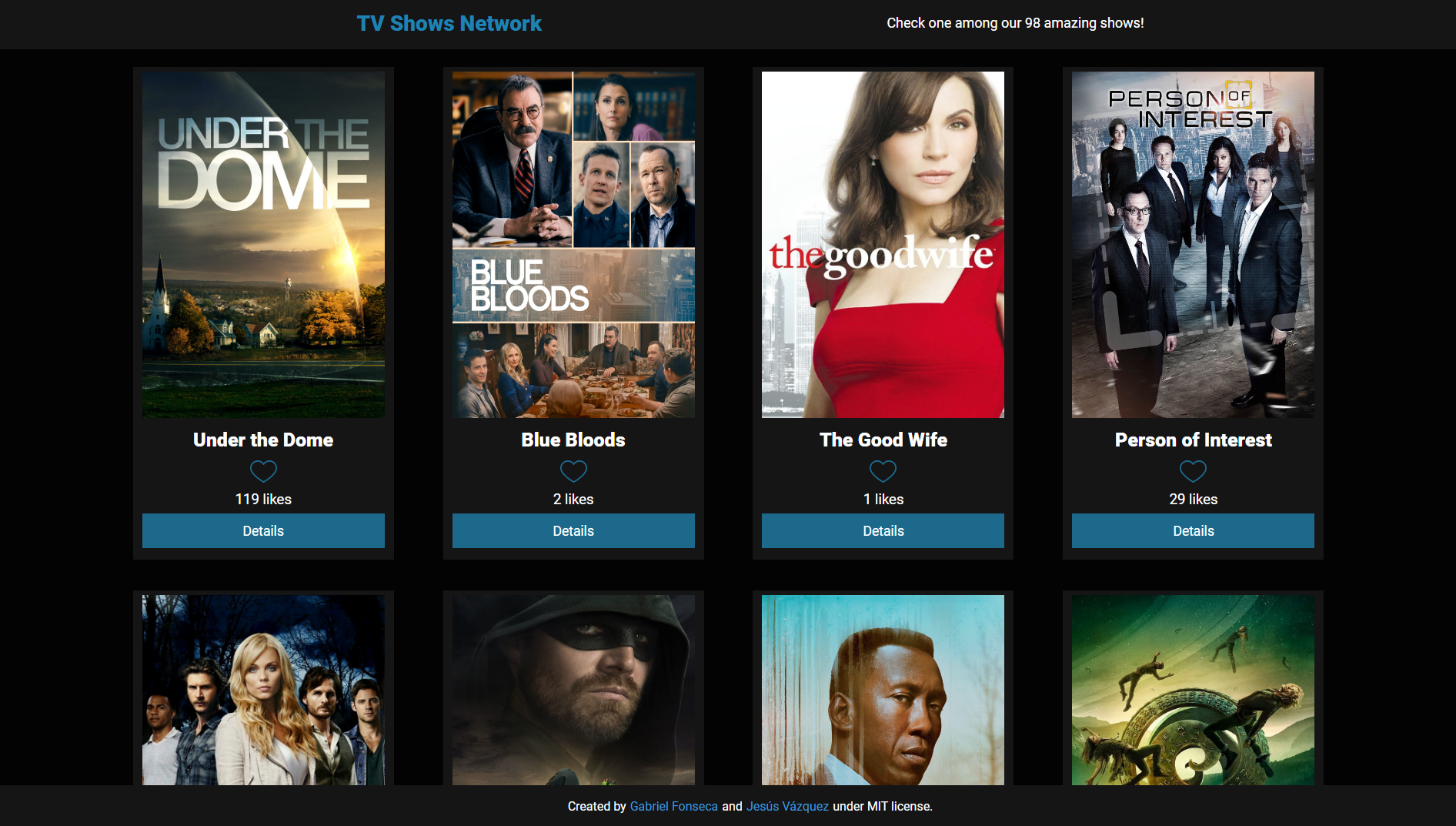 GitHub - Gopxfs/TV-Shows-Network: A website that allows users to find, like, and comment on ...