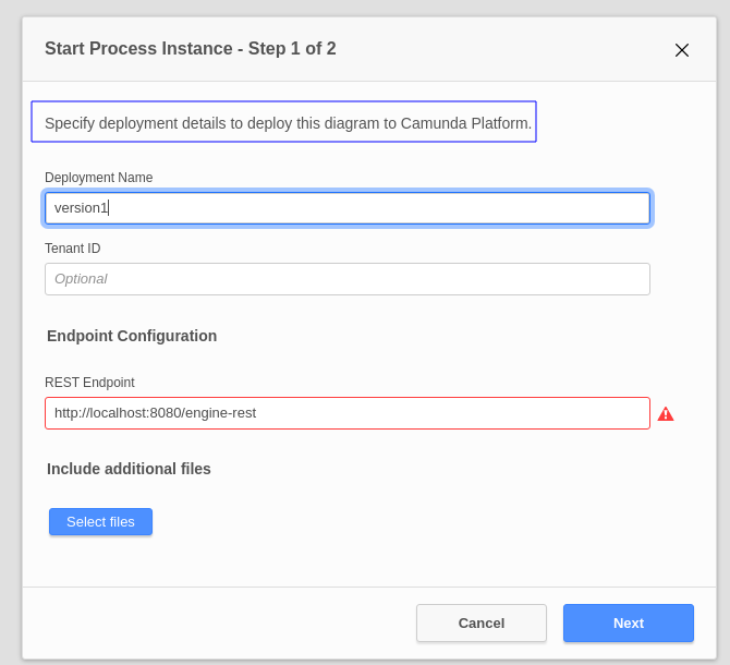 Migrate deployment+start instance modals to overlays · Issue #2552 · camunda/camunda-modeler ...