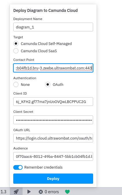 Support deploy diagram to alternative Camunda Cloud SaaS environments · Issue #2636 · camunda ...