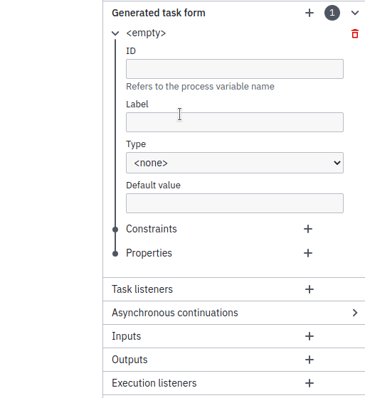 Create Button In Nested Properties Lists Has Wrong Style · Issue 2726 · Camundacamunda Modeler 4094