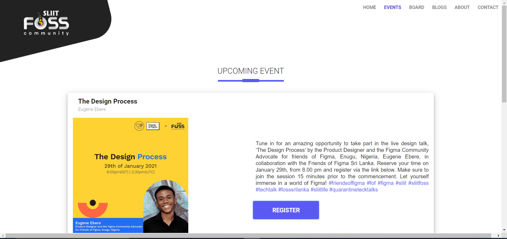 Style Upcoming Event Component · Issue 133 · Sliit Fosssliitfoss · Github 6911