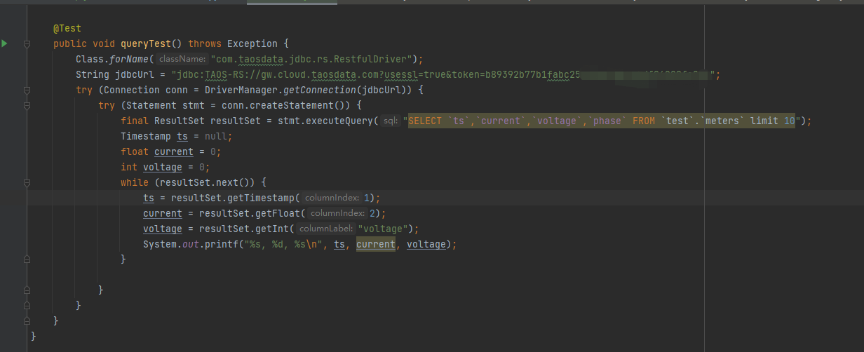 java客户端查询云实例数据失败 · Issue #20532 · taosdata/TDengine · GitHub