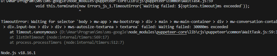 Create api errror · Issue #11258 · puppeteer/puppeteer · GitHub