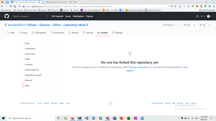 Can't see who forked my repo · community · Discussion #23954 · GitHub