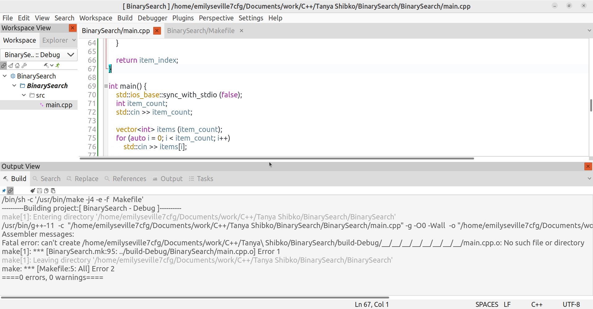 [Question]: How to fix broken build process? · Issue #3086 · eranif/codelite · GitHub