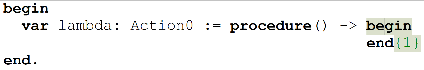 Подсветка begin-end сломана для лямбд при комментарии сразу после end · Issue #1718 ...