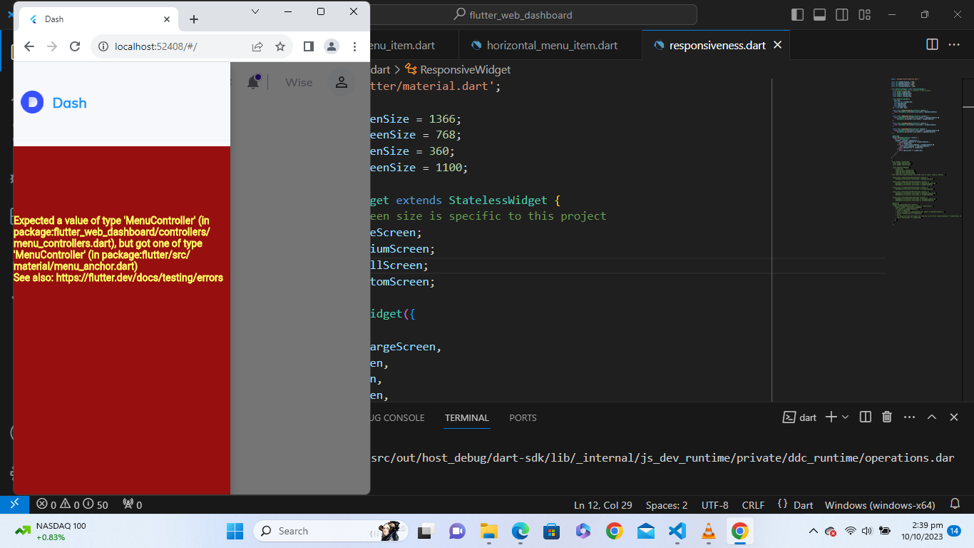 Side menus not working · Issue #35 · Santos-Enoque/flutter-web-dashboard-template · GitHub