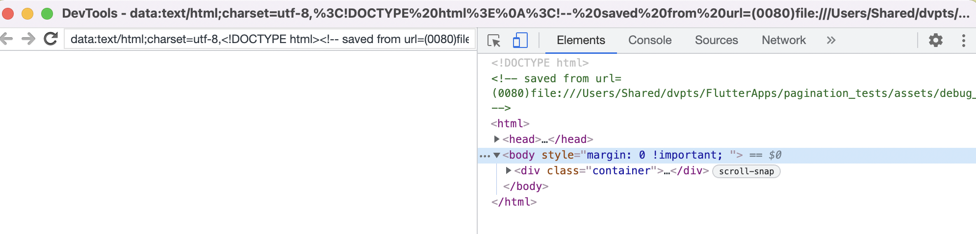 [webview] WebView not parsing and rendering contents until visible · Issue #97483 · flutter ...