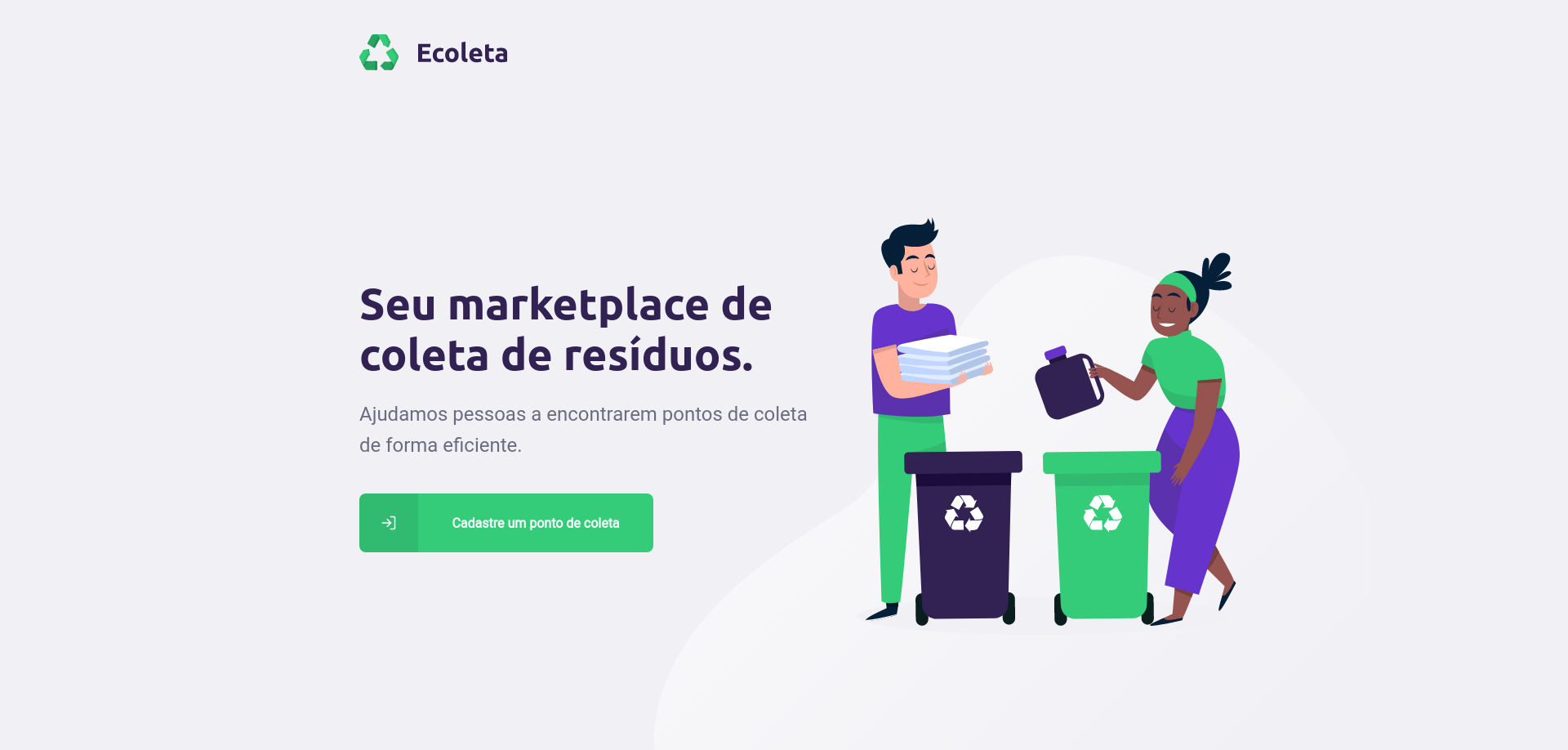 GitHub - divinor07/ecoleta: Projeto construído durante a Next Level Week #01