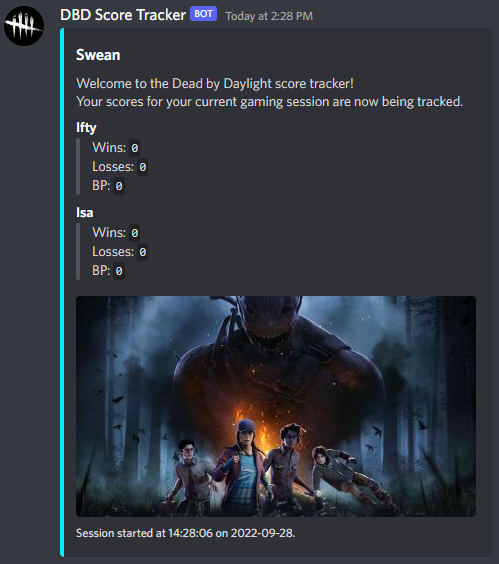 GitHub - iislam99/Dead-by-Daylight-Score-Tracker: Score tracker for the ...