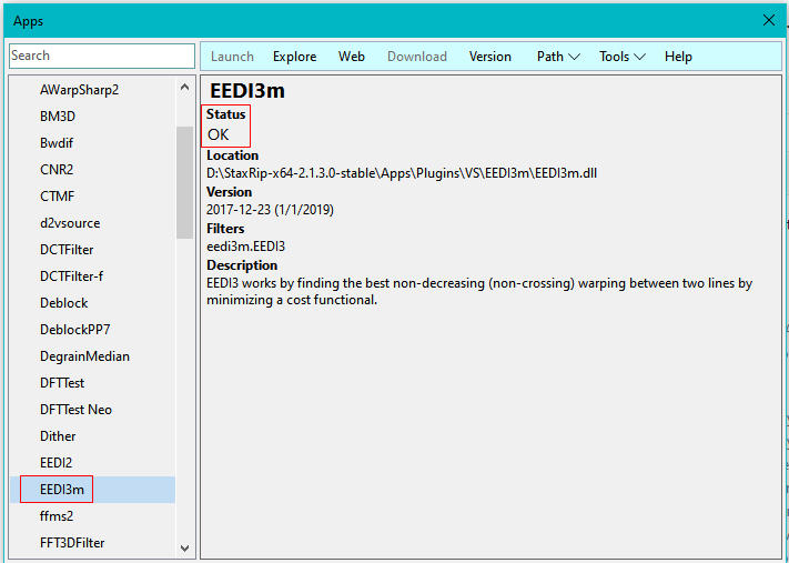The file you tried to load or one of its dependencies is probably missing · Issue #303 · staxrip ...