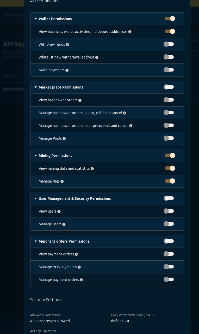 Failed to get nicehash balance ! · Issue #2349 · RainbowMiner/RainbowMiner · GitHub