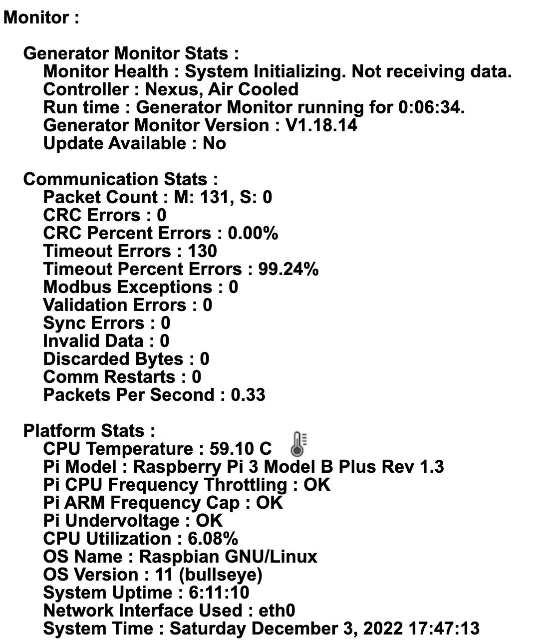 Support for GPIO binary sensors? · Issue #822 · jgyates/genmon · GitHub