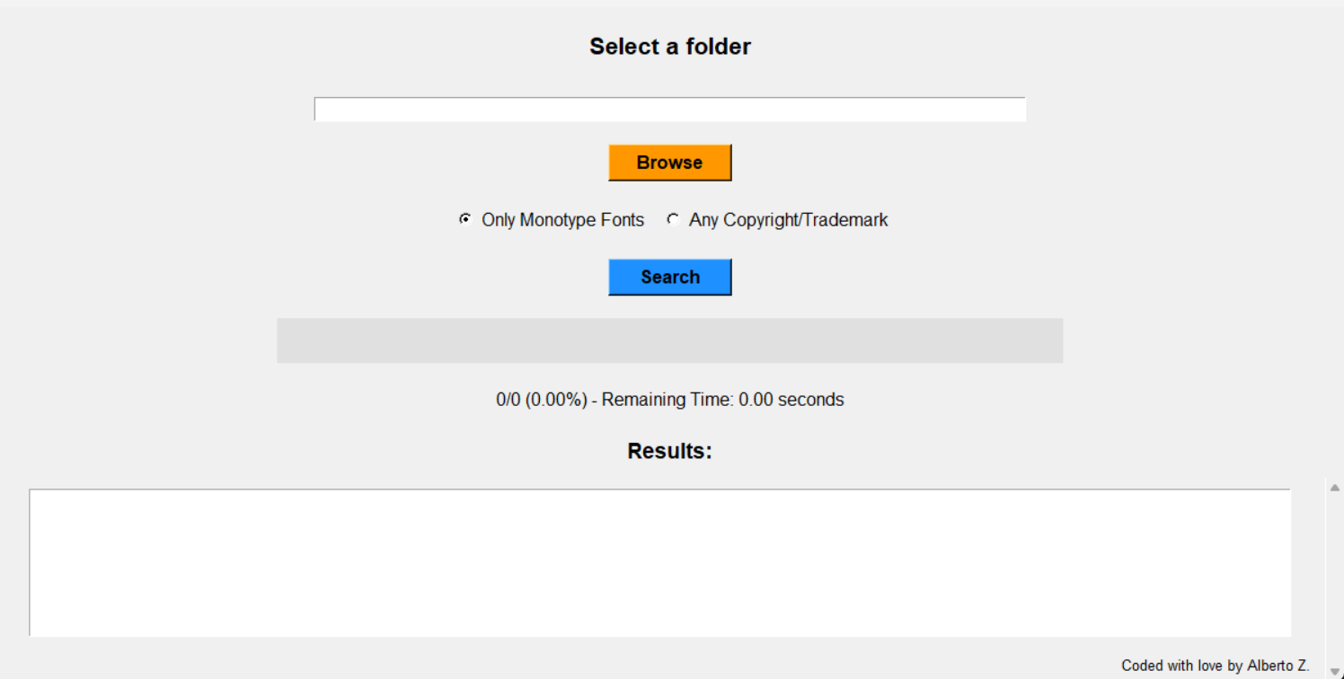 GitHub - spreagit/Copyrighted-Fonts-Finder