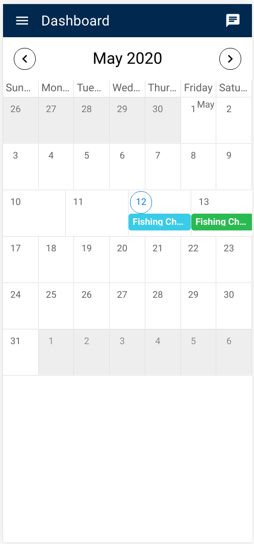 Days flow off small screens · Issue #115 · quasarframework/quasar-ui ...