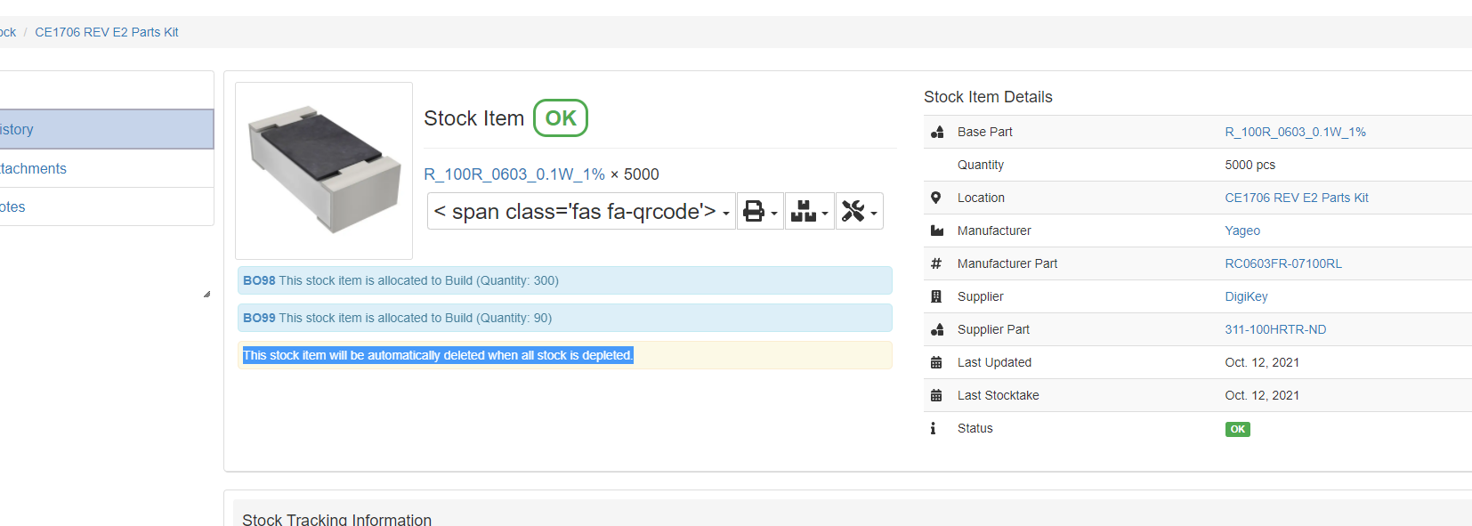 [BUG] Enter bug description · Issue #2156 · inventree/InvenTree · GitHub