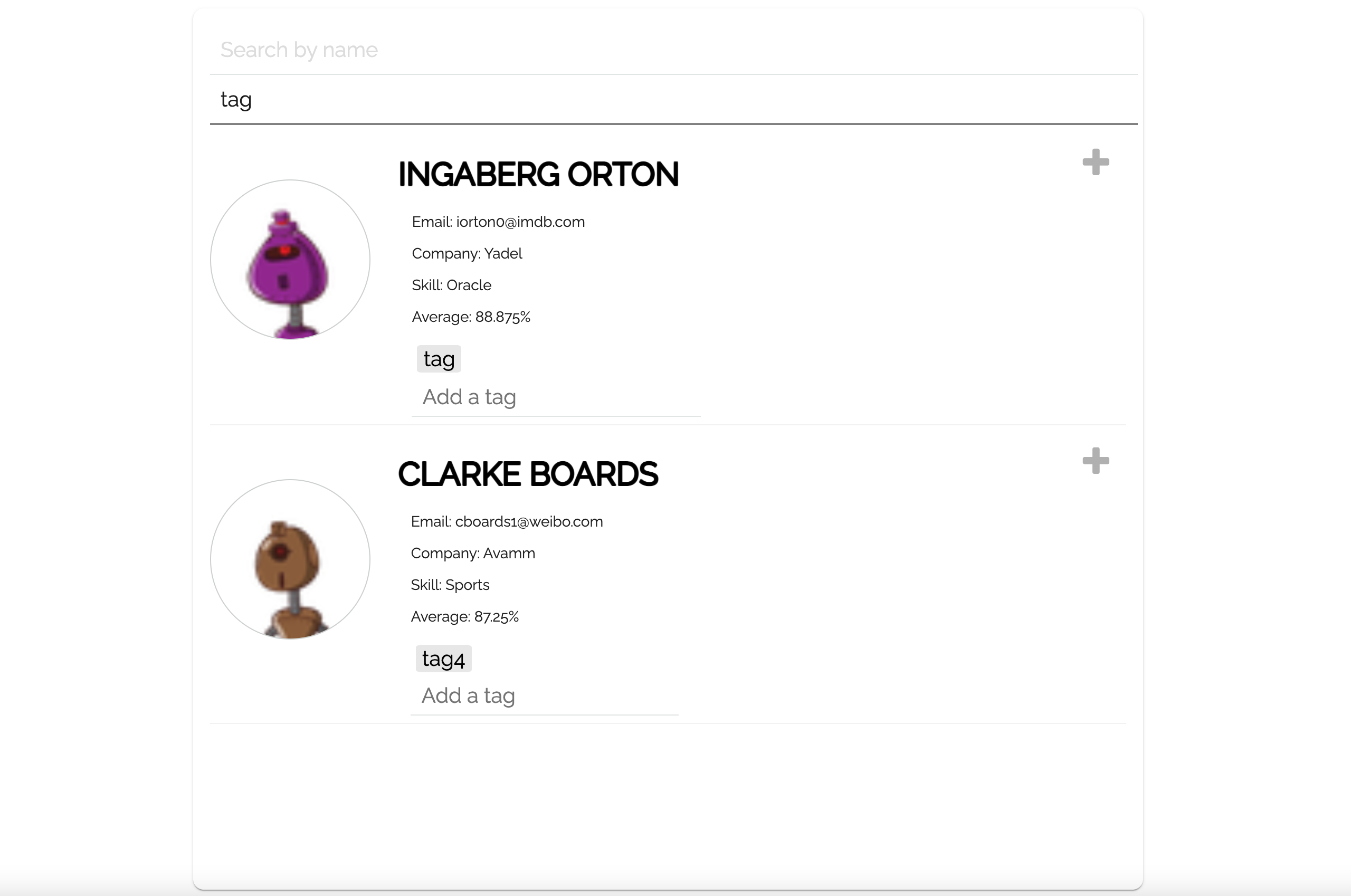 GitHub - madasteroid/FrontEndAssesment