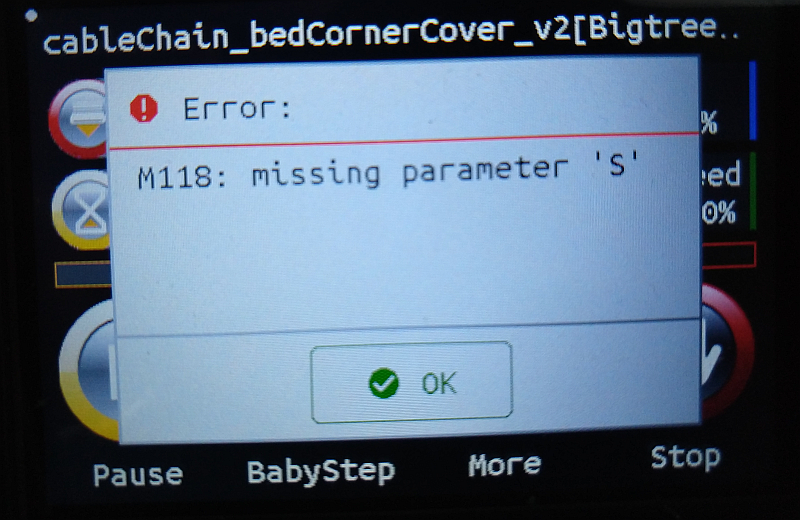 M118 Error with RepRap · Issue #11 · bigtreetech/Bigtree3DPluginSuit · GitHub