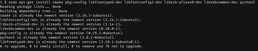 Building with cargo fails, unable to run custom build command for `servo-fontconfig-sys` · Issue ...