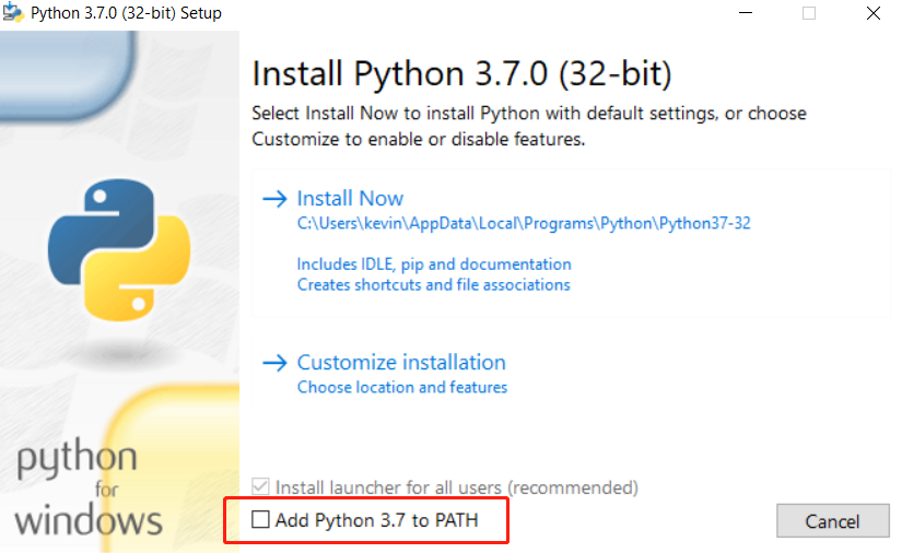 Install Python3 On Windows And Set Environment · Issue 32 · Hupilipython For Data And Media