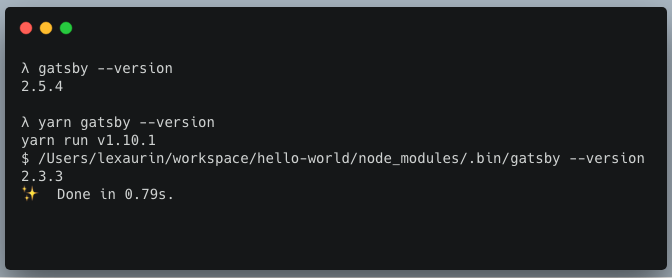 Global Vs Local Gatsby Cli Version Inconsistency · Issue 13076 · Gatsbyjsgatsby · Github