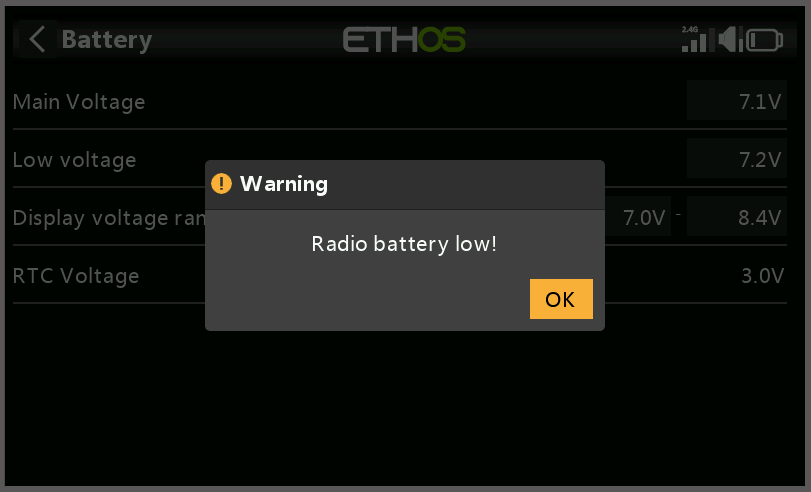 Battery indicator shows wrong data · Issue #2385 · FrSkyRC/ETHOS-Feedback-Community · GitHub