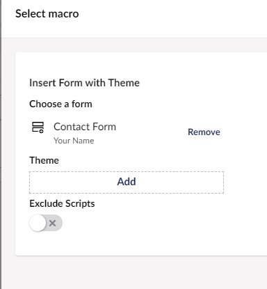 V8 - RTE not rendering Form macro correctly · Issue #4609 · umbraco/Umbraco-CMS · GitHub