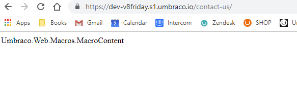 V8 - RTE not rendering Form macro correctly · Issue #4609 · umbraco/Umbraco-CMS · GitHub