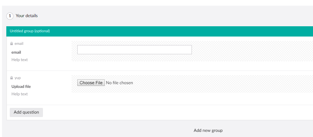 File upload field breaks the form when there is no file uploaded even though the field is not ...