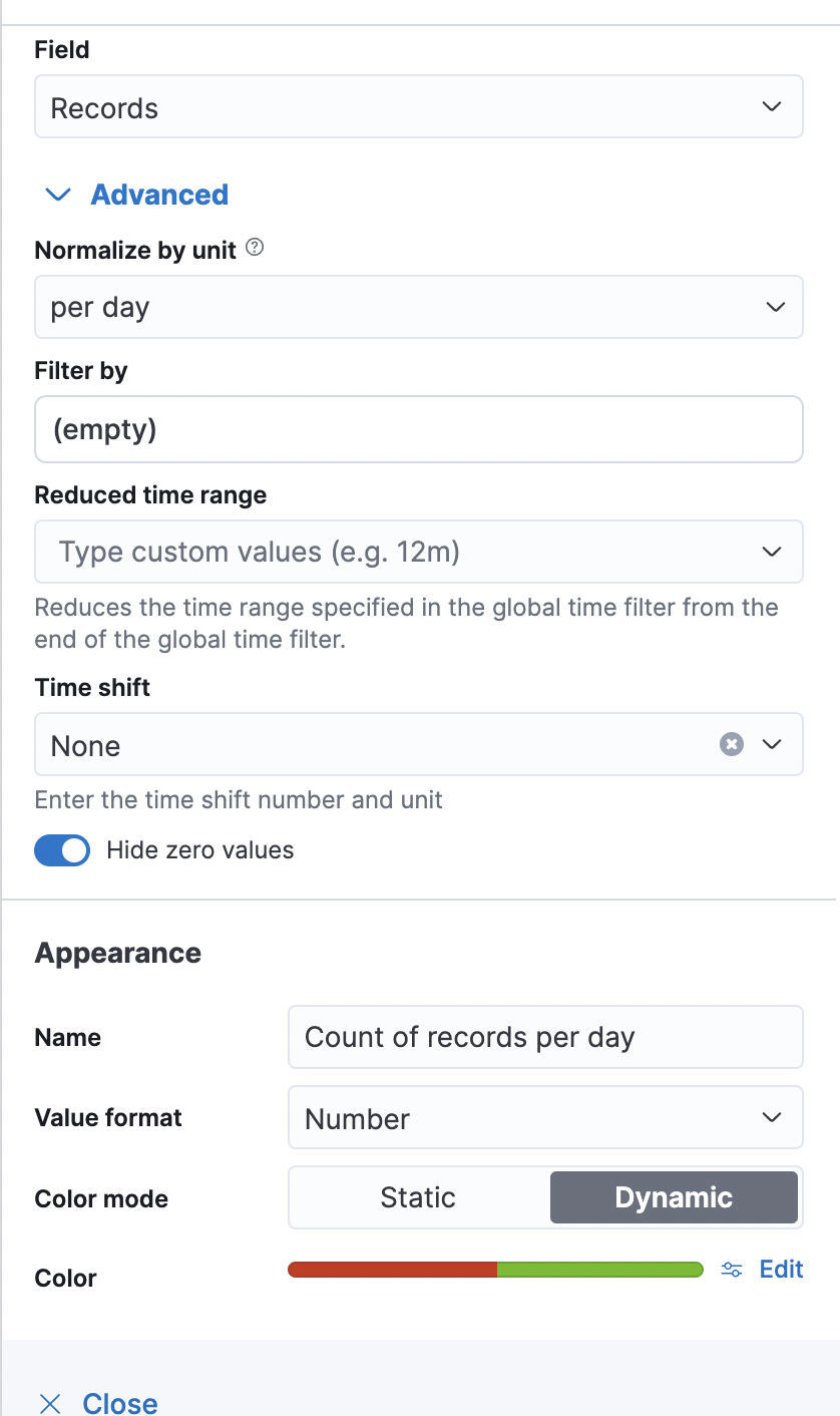 [Lens] [metric visualization] a column normalized by unit doesn't display properly on dashboard ...