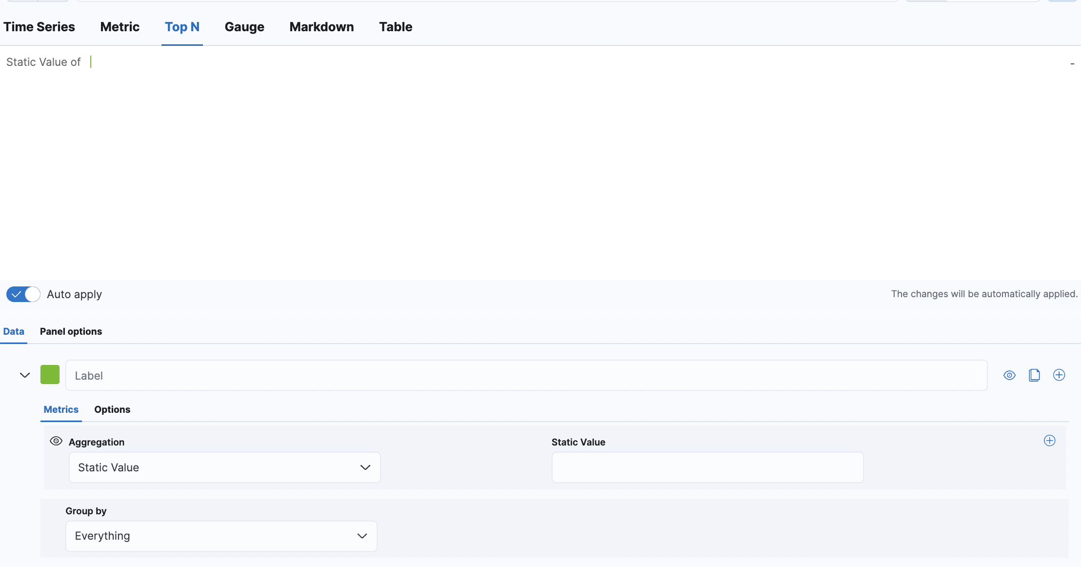 [TSVB] [Lens] Empty static value is creating not editable dimension · Issue #144028 · elastic ...