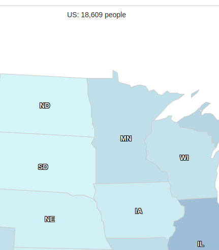 Regression: Zooming on map with selections causes selections to not ...