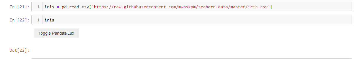[SETUP] Clicking on toggle button does not display any graphs · Issue #172 · lux-org/lux · GitHub