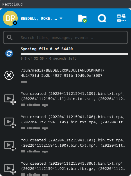 When files are renamed, do not state that they have been deleted and ...