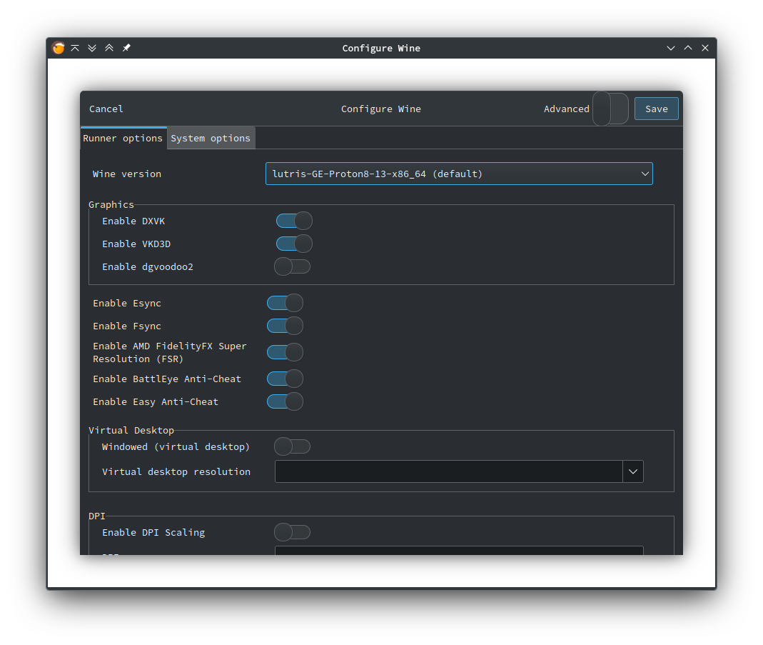 How to remediate `NON_ESYNC_WINE_VERSION` on OpenSUSE TW? · lutris lutris · Discussion #4979 ...